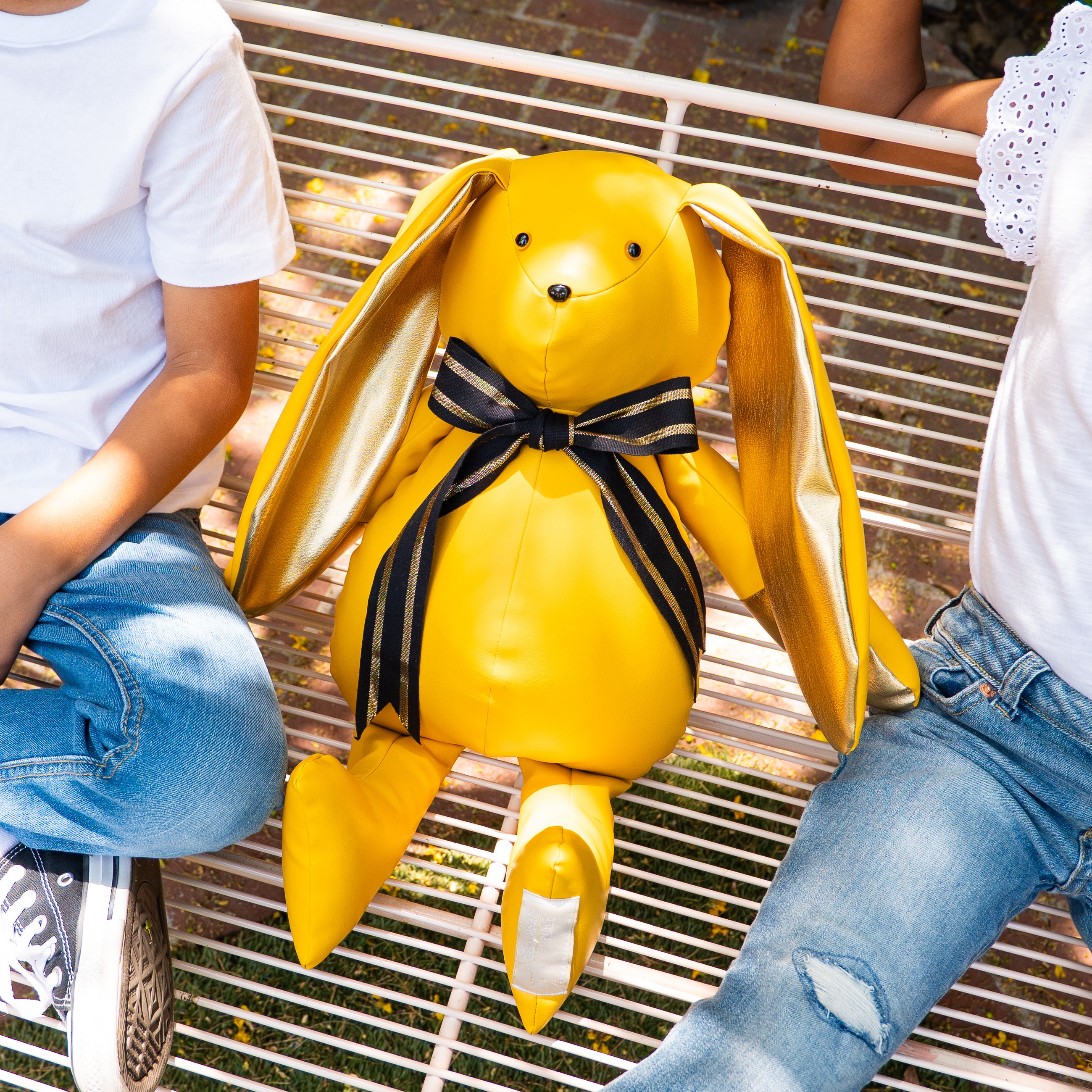 A Leading Role Large Yellow Bunny Plush